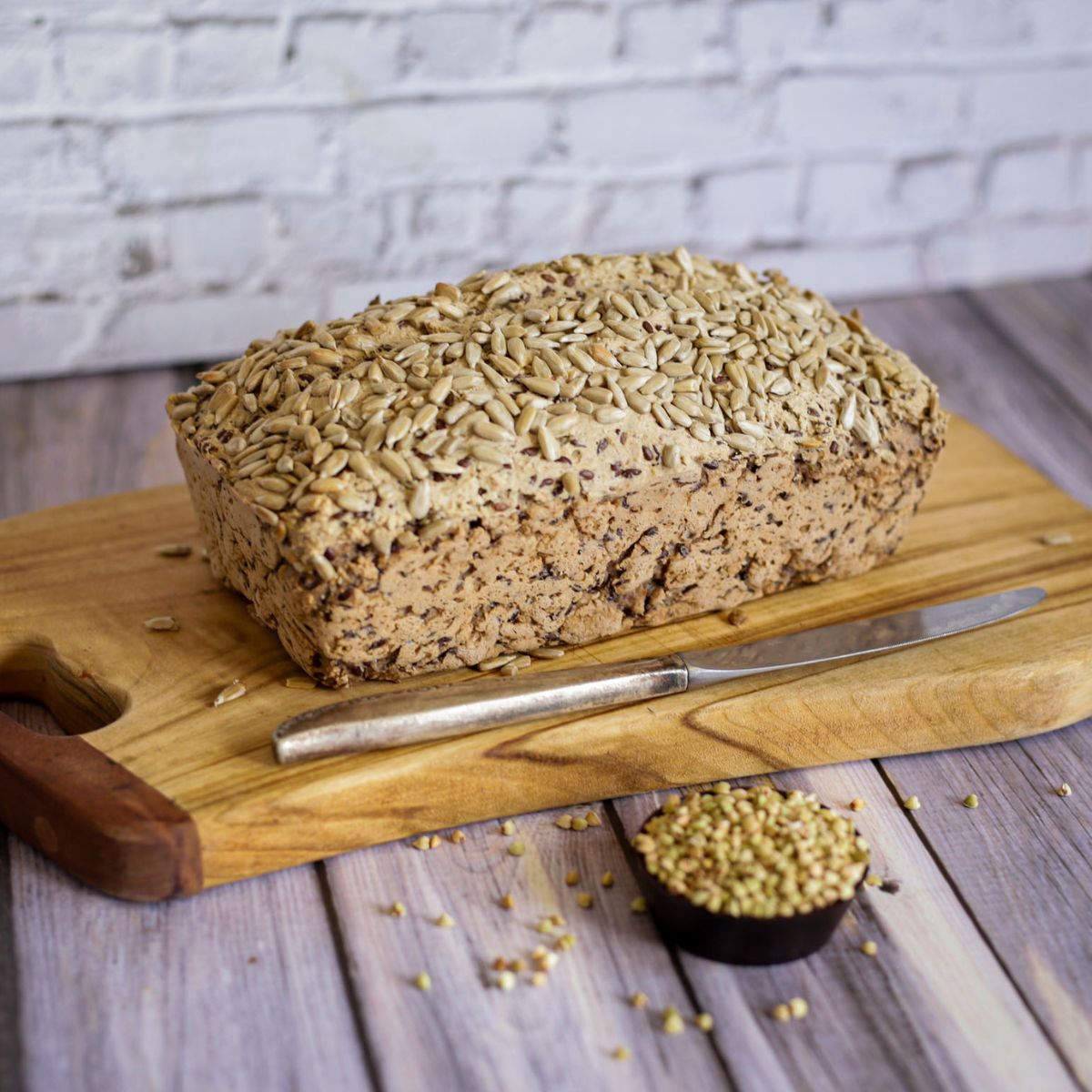 Vegan Gluten-free Buckwheat Bread | Donut follow the Crowd